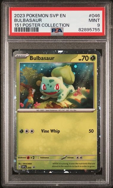 Bulbasaur Psa - Niska cena na Allegro