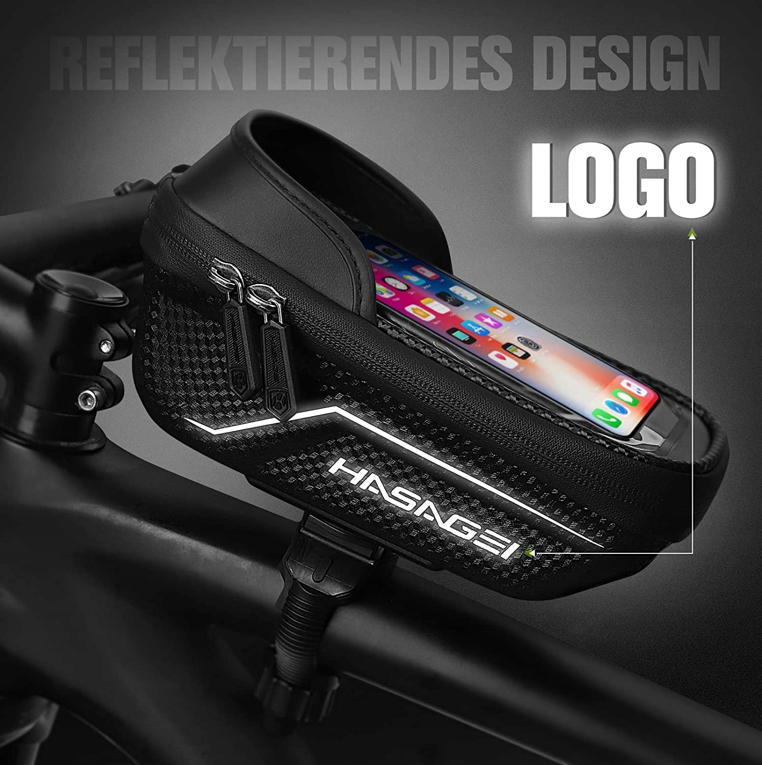 Sakwa rowerowa duża, uniwersalna, na telefon - 5906735414073 ...