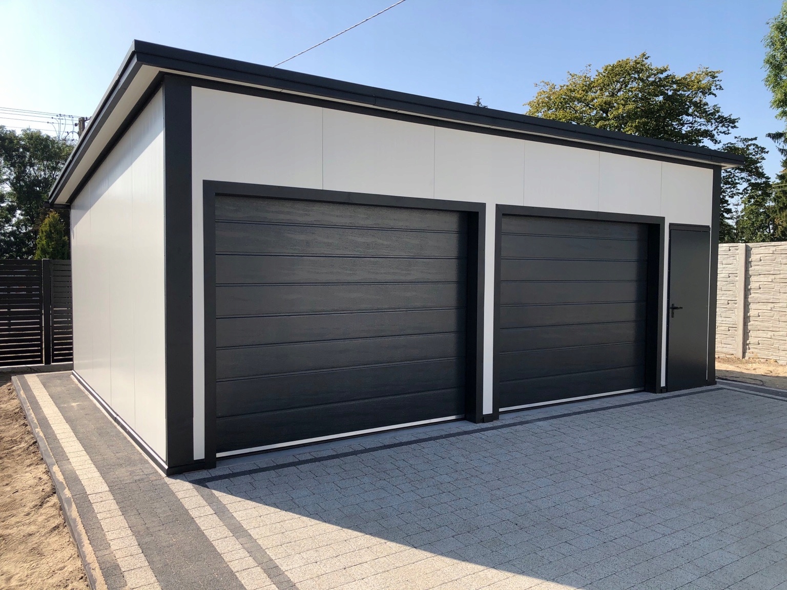 Garaż z płyt warstwowych 35m2 • Cena, Opinie - Allegro