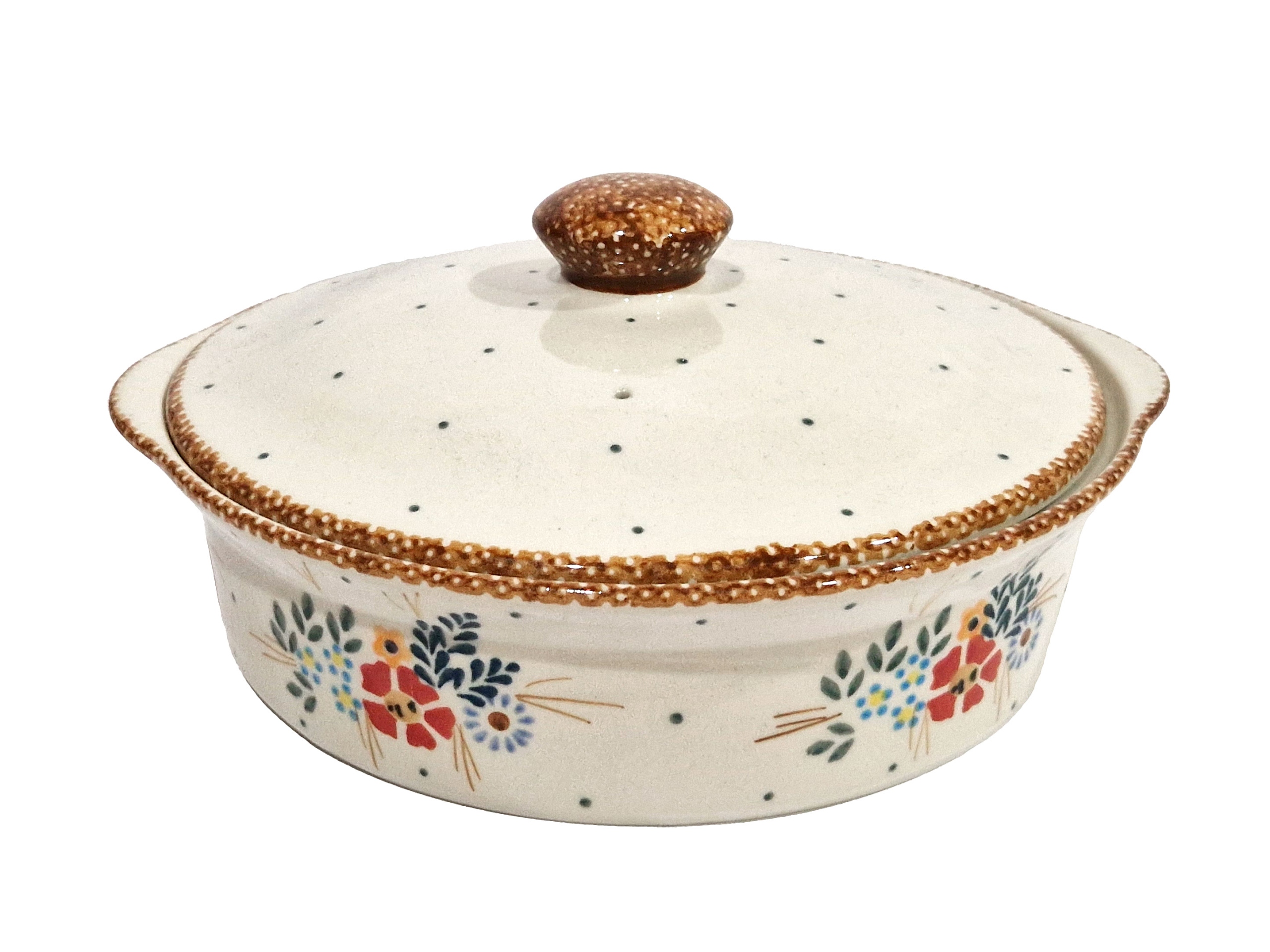 ZAPIEKANKA ZAPIEK A NISKI Z POKRYWĄ ceramika BOLESŁAWIEC GM13 (..) • Cena, Opinie • Salaterki i ...