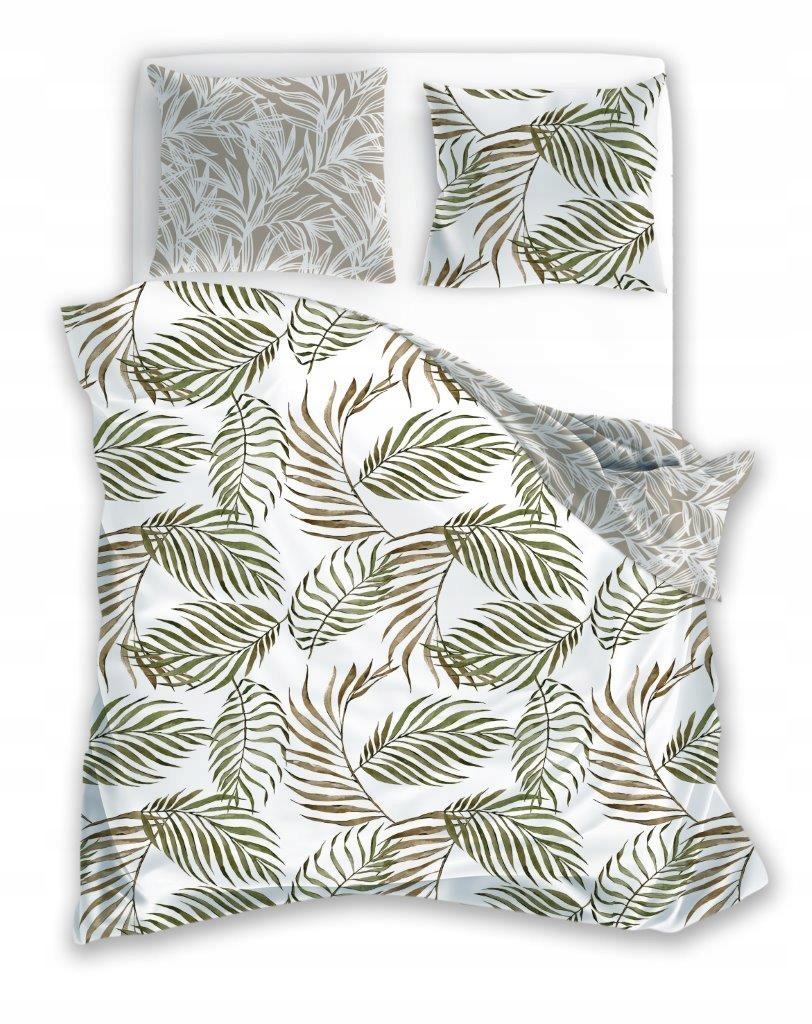 Pościel bawełniana LIŚCIE BOHO 160x200cm (1521977) • Cena, Opinie ...