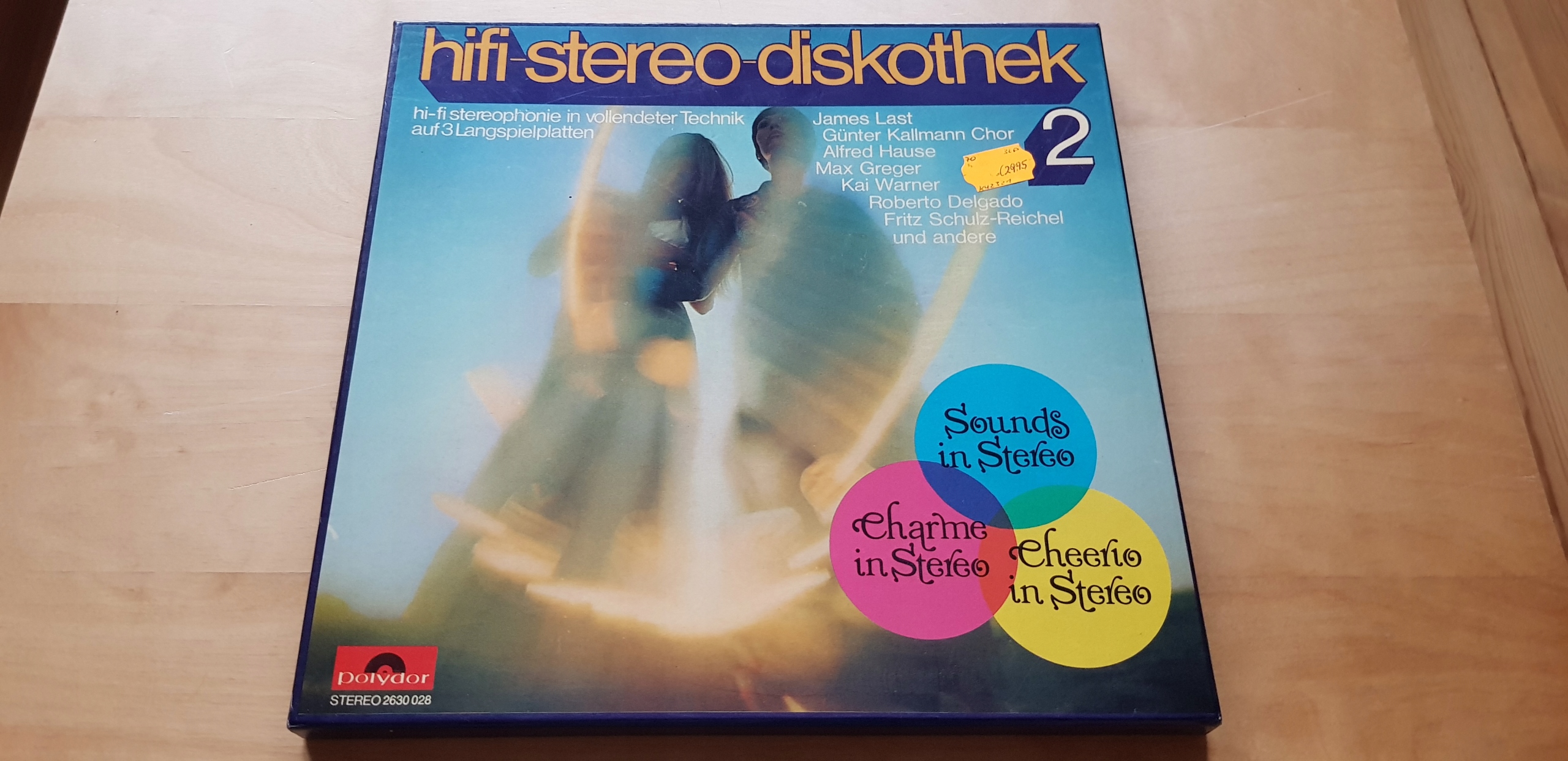 James Last, Alfred Hause, Max Greger – Hifi-Stereo-Diskothek 2 (BOX 3LP ...