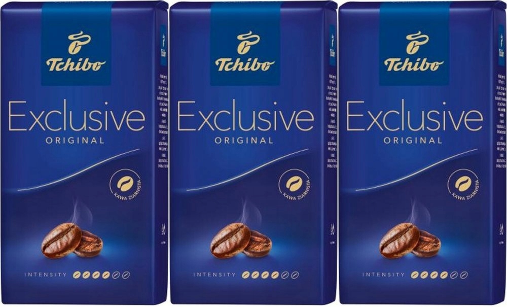 Kawa mielona Tchibo Exclusive 250g x3 (5900839852885) • Cena, Opinie • Kawa mielona 13679678319 ...
