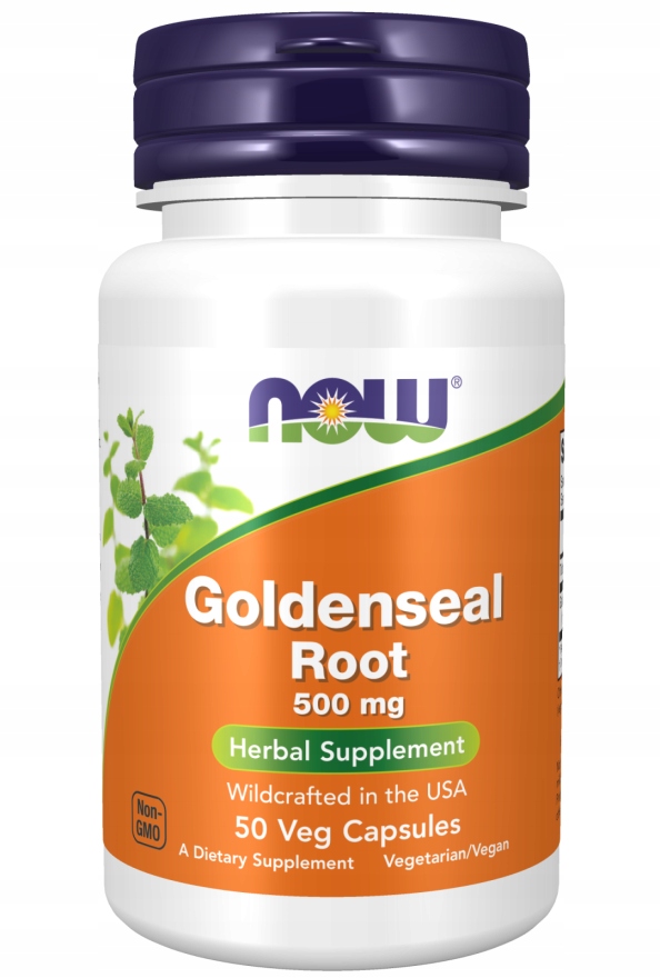NOW Goldenseal Root 500mg Gorzknik Kanadyjski 50k 13982668634 - Allegro.pl