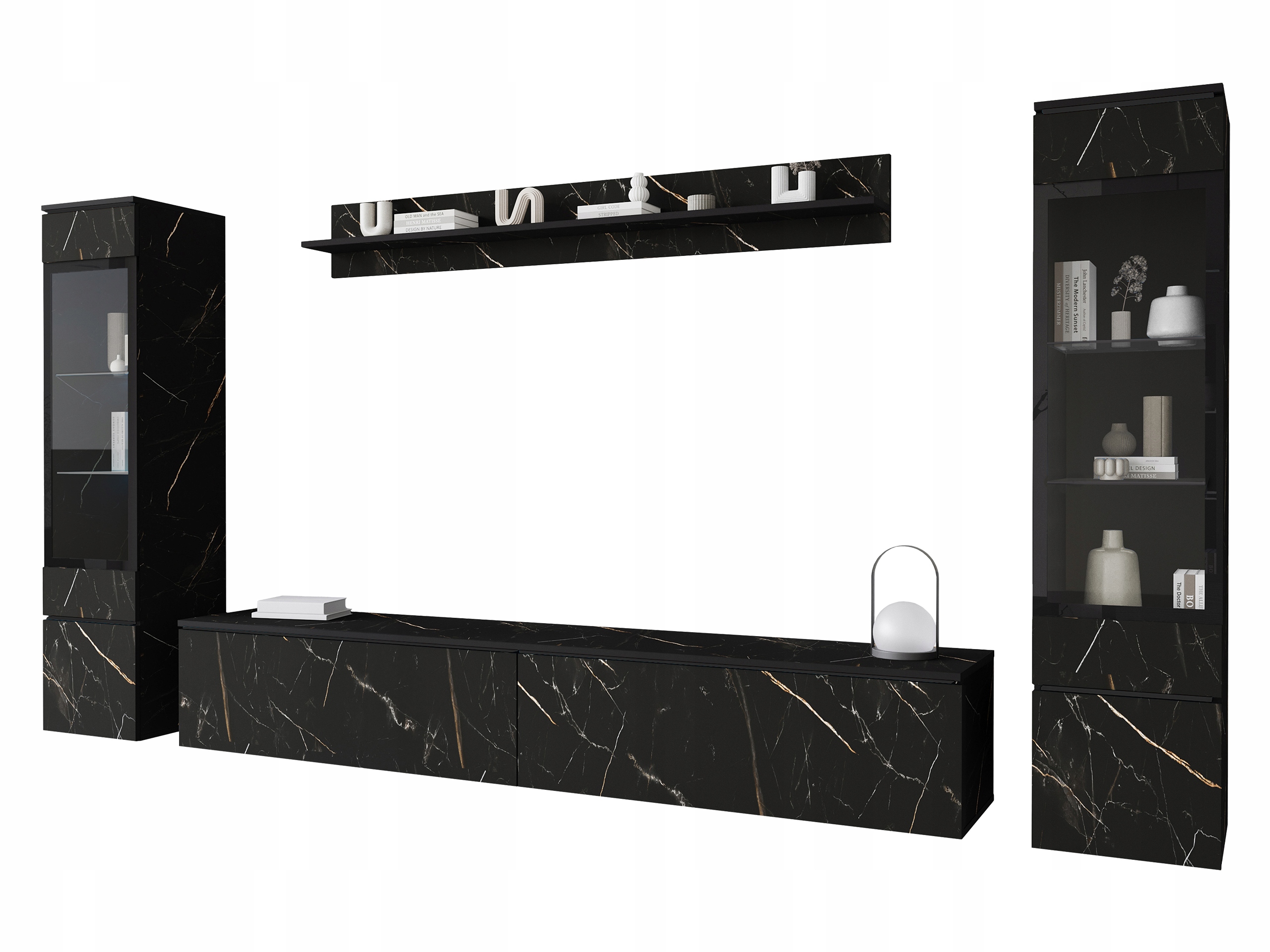 MEBLOŚCIANKA zestaw mebli do salonu VERA II (5903211366567) • Cena ...