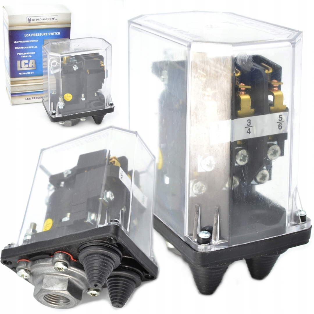 HYDROVACUUM WŁĄCZNIK CIŚNIENIOWY POMPY LCA-2 (5903137510075) • Cena ...