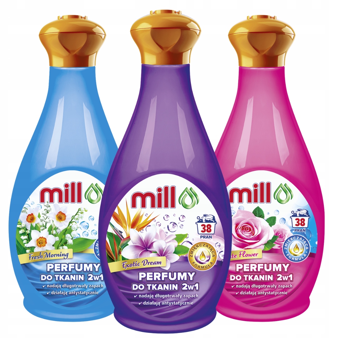 Mill Perfumy do Tkanin Mix Zapachów 760 ml x3 (5905965708884) • Cena ...