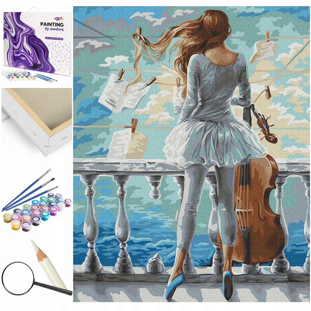 Obraz do MALOWANIA PO NUMERACH Na Prezent ARTNAPI 13872906430 - Allegro.pl