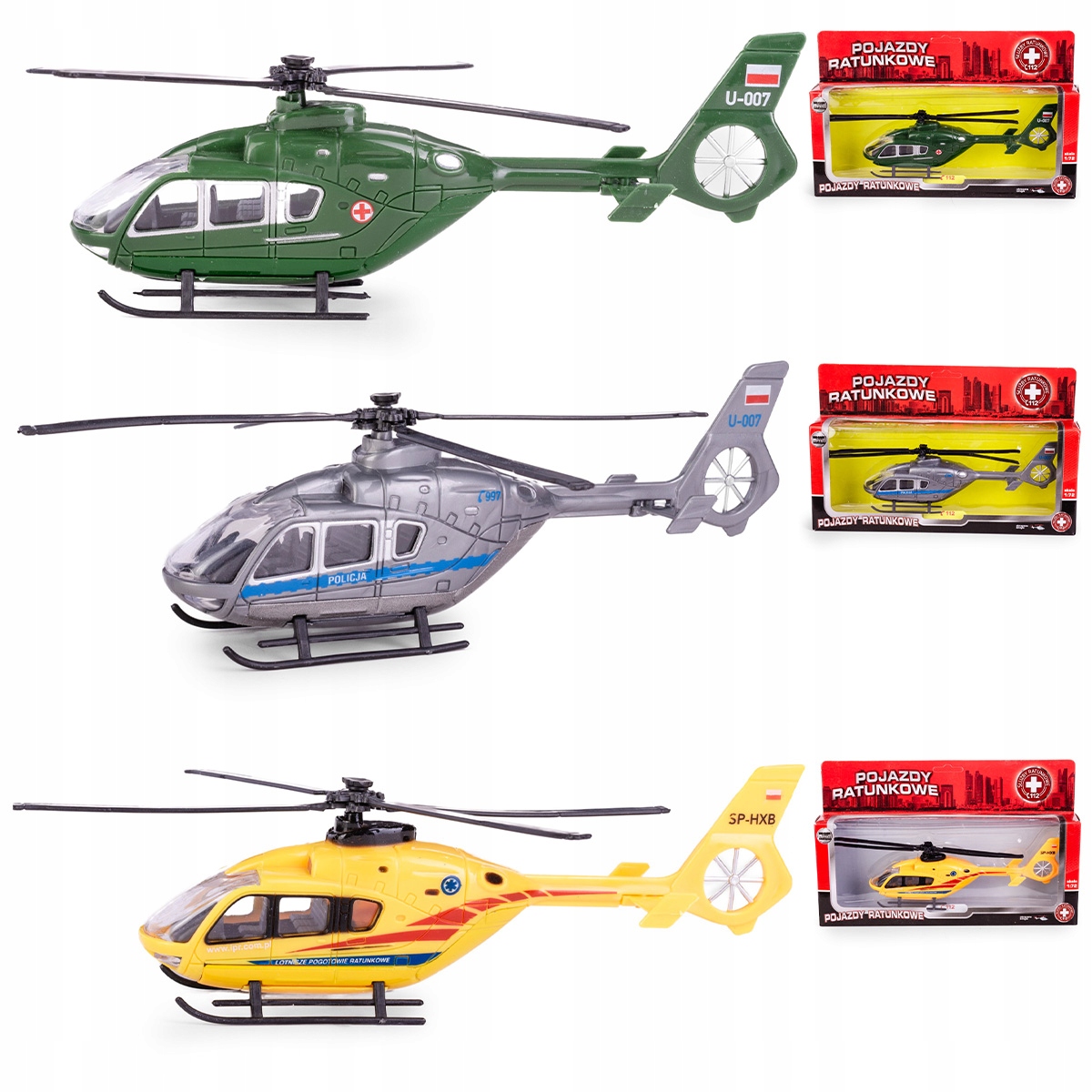 Helikopter Lpr Zabawka - Niska cena na Allegro