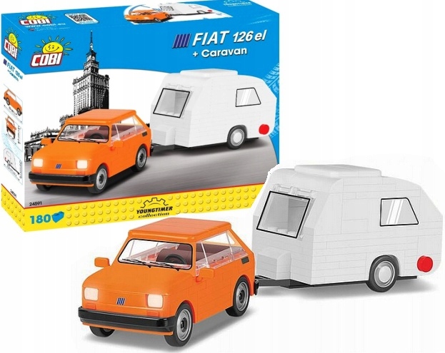 COBI Fiat 126 el + Caravan - Youngtimer (24591) (5902251245917) • Cena ...