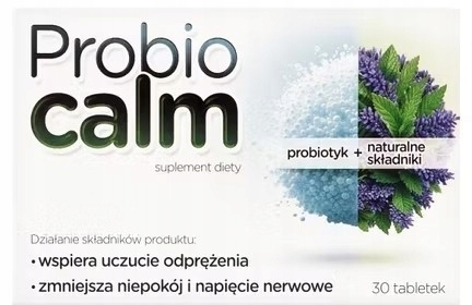 ProbioCalm melisa lawenda na stres Aflofarm 30 tabletek (5902802708625 ...