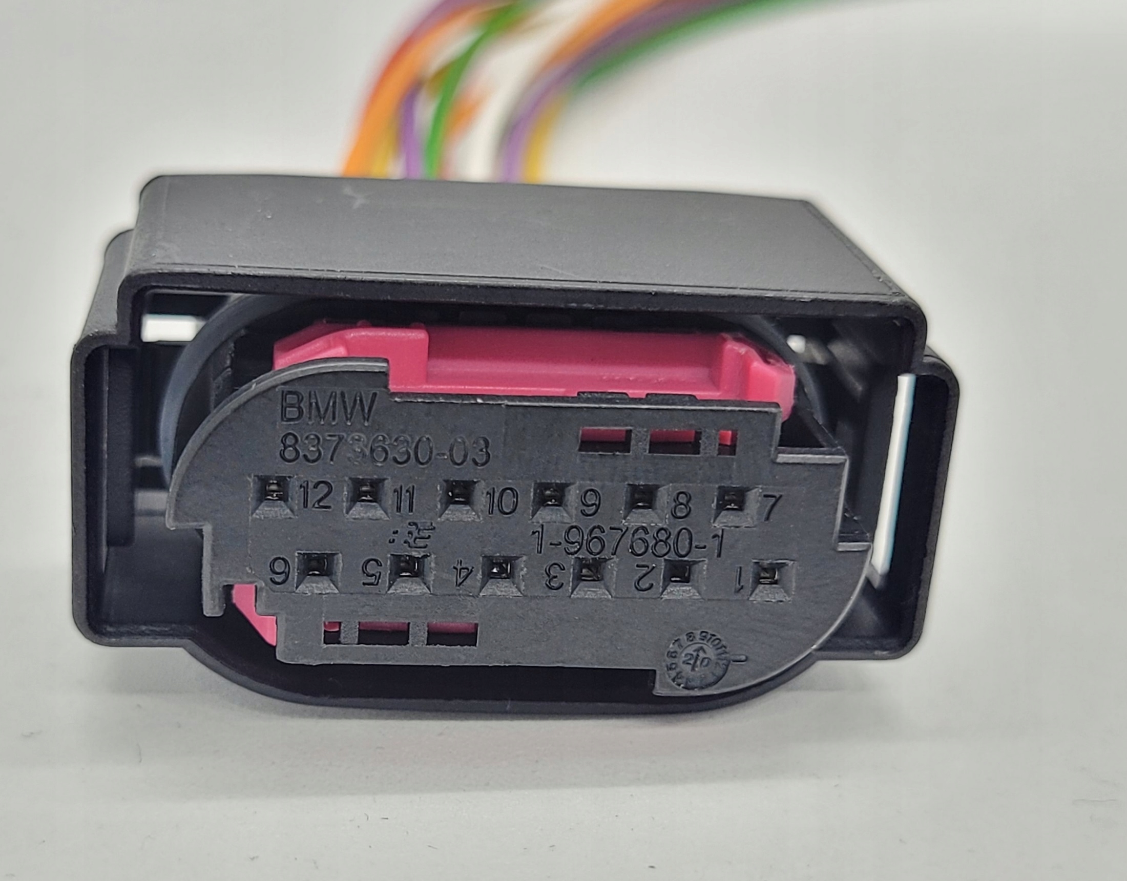 WIĄZKA RADAR WTYCZKA DISTRONIC BMW ZESTAW NAPRAWCZY ACC 12PIn za 60 ...