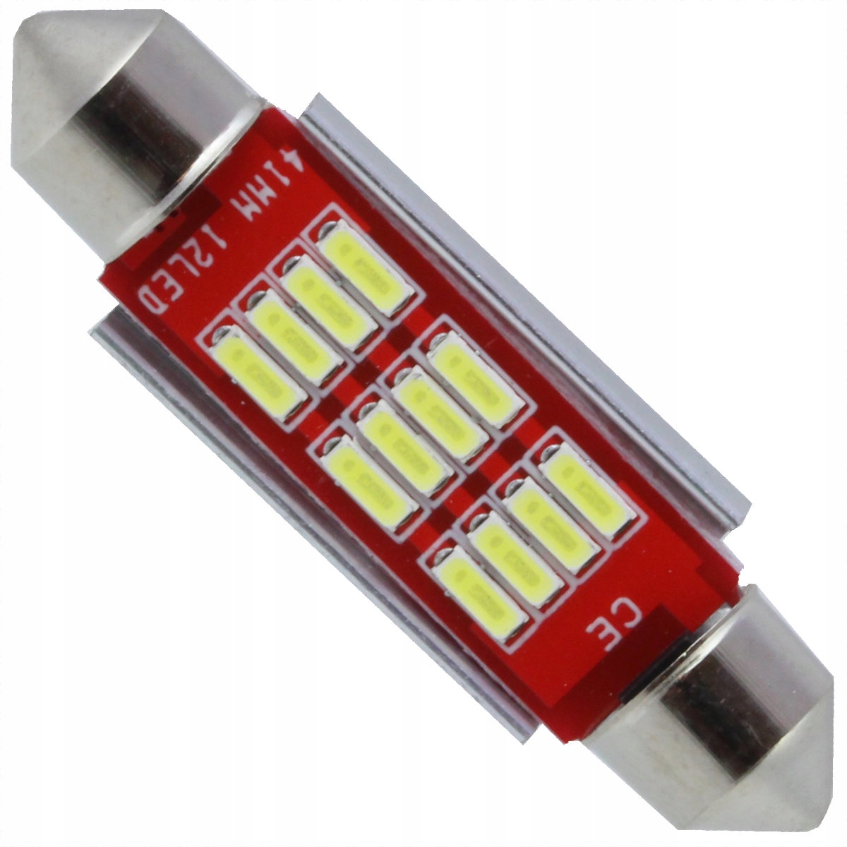 ŻARÓWKA LED C5W C10W C3W 12x LED SMD 6000K 42MM ME-001780 za 2,79 zł z ... ŻARÓWKA LED C5W C10W C3W 12x LED SMD 6000K 42MM ME-001780 za 2,79 zł z ...