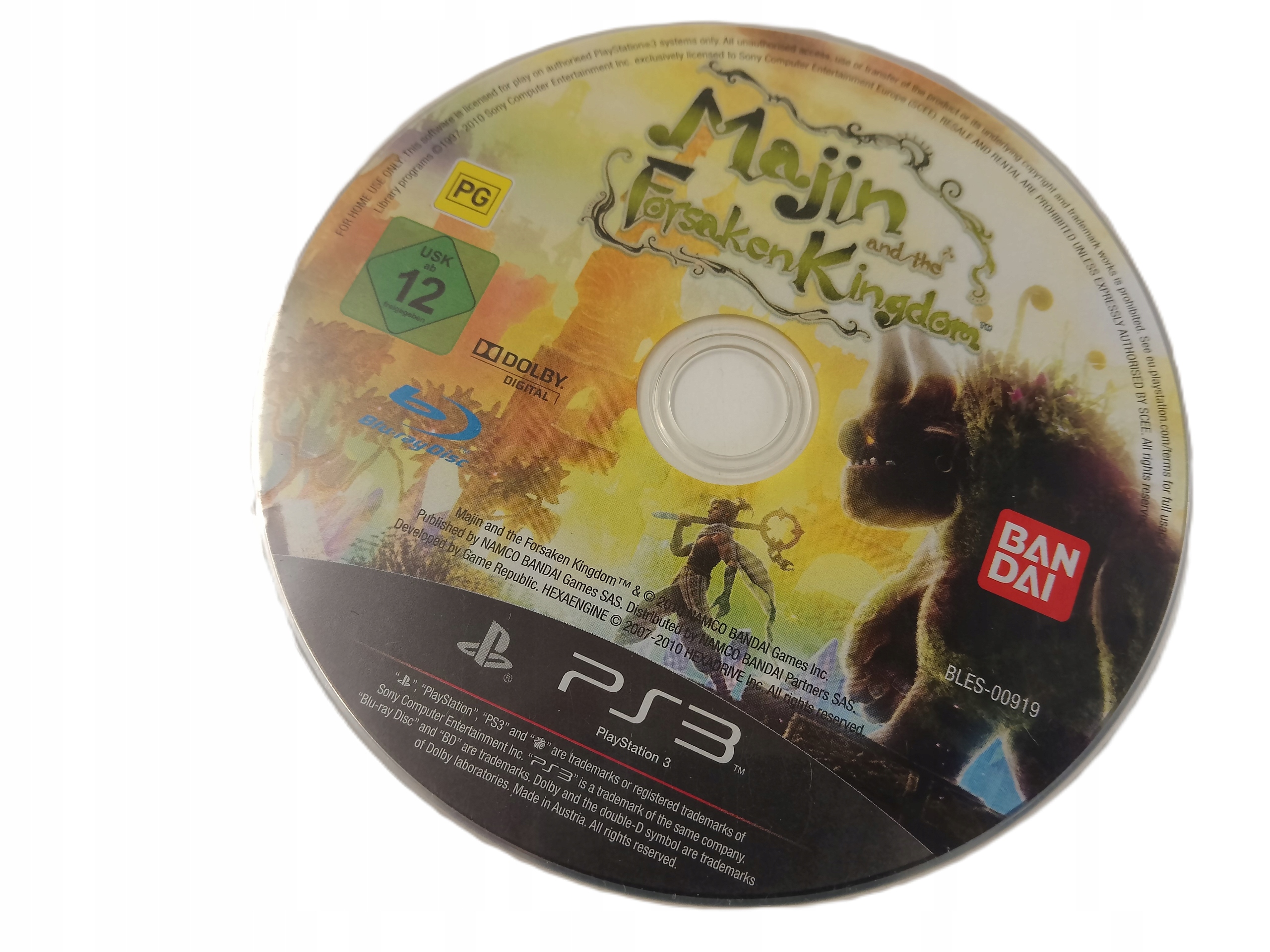 Majin and the Forsaken Kingdom PlayStation 3 (PS3) pudełkowa - Stan ...