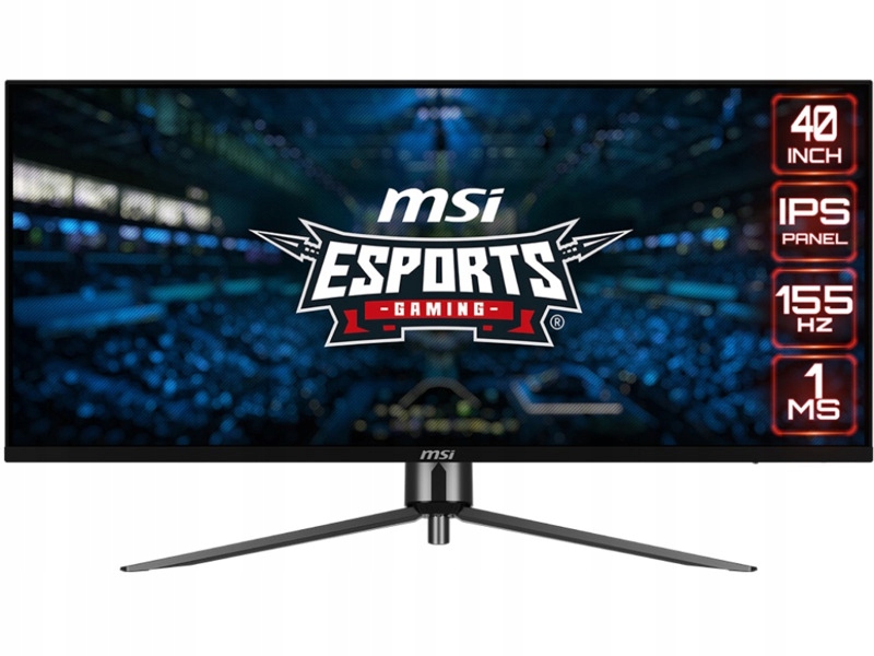 Monitor gamingowy 40 cali MSI MAG401QR 3440 x 1440 (UWQHD) IPS 155 Hz ...