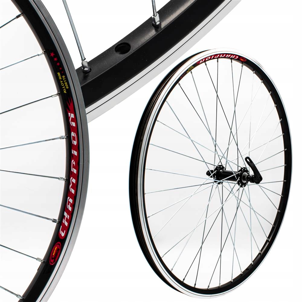 Koło przednie 26" SFDM-CT10F QR, czarne ze srebrnymi szprychami - 5904673016441 - 15214645490 ...