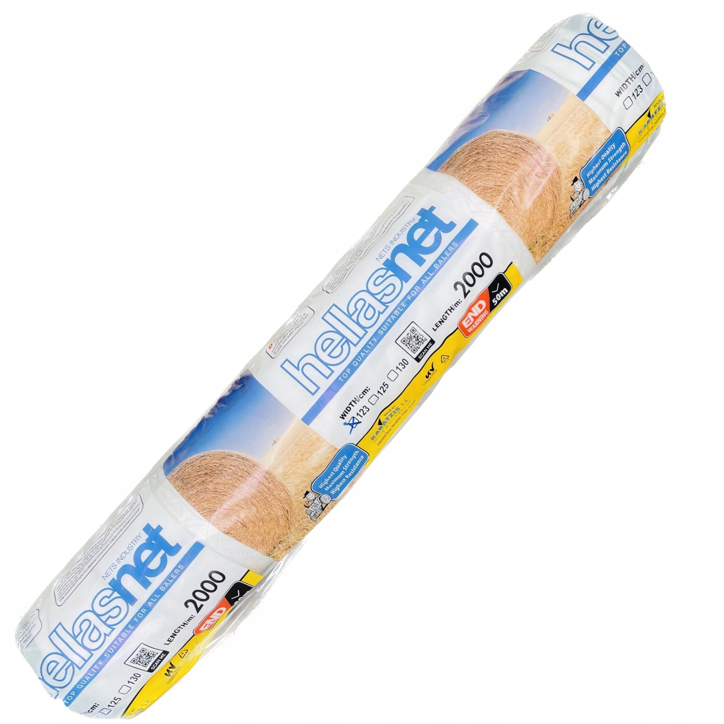 SIATKA ROLNICZA DO SŁOMY SIANA HELLASNET 123x2000 | Cena: 479.00PLN | Allegro | Chojno | Stan ...