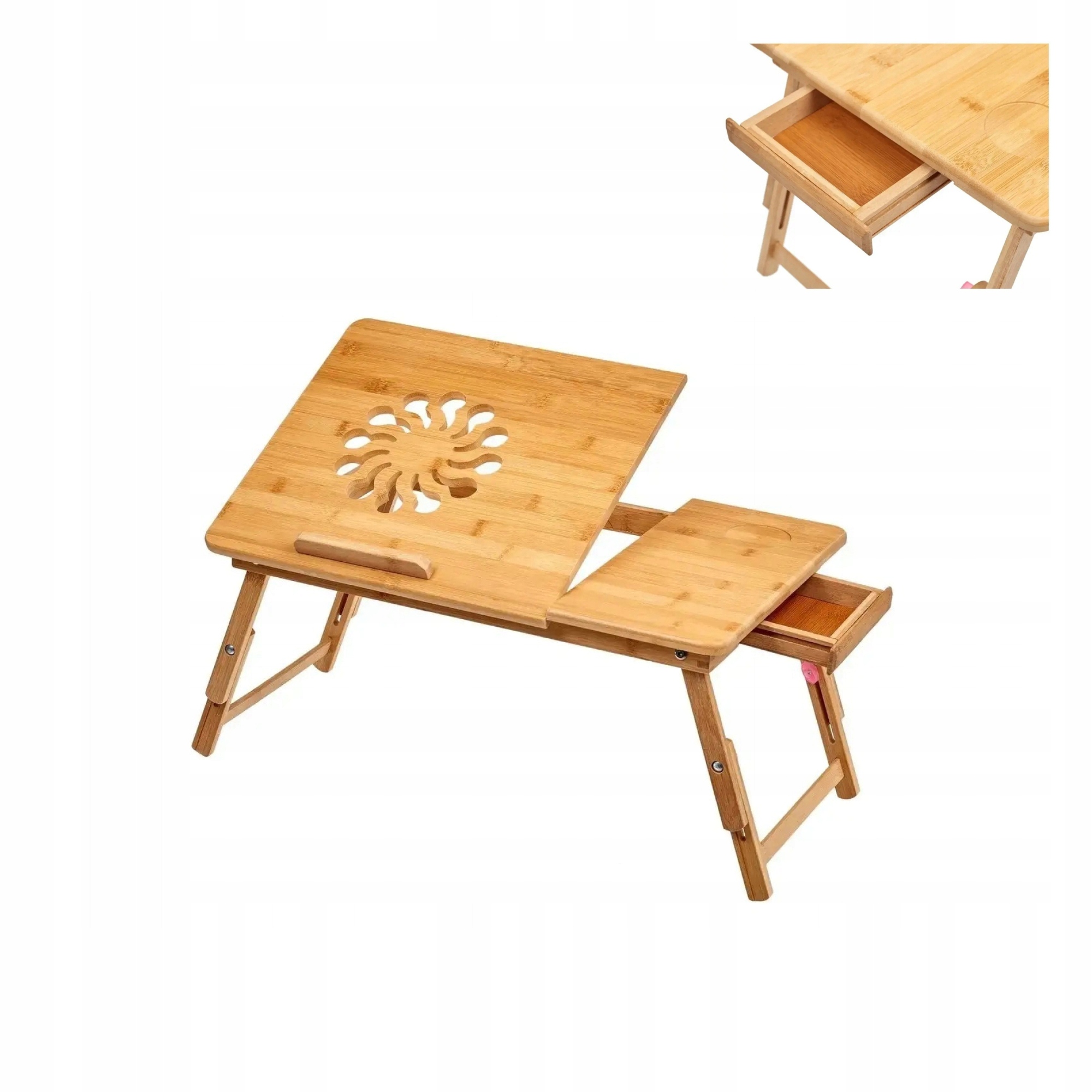 Stolek pod notebook do postele, ventilace, tablet, dřevo za 828.00CZK ...