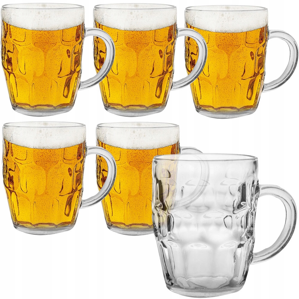 Kufle do piwa Florina 550 ml 6 szt. (5906036409938) • Cena, Opinie • Szklanki i kufle ...