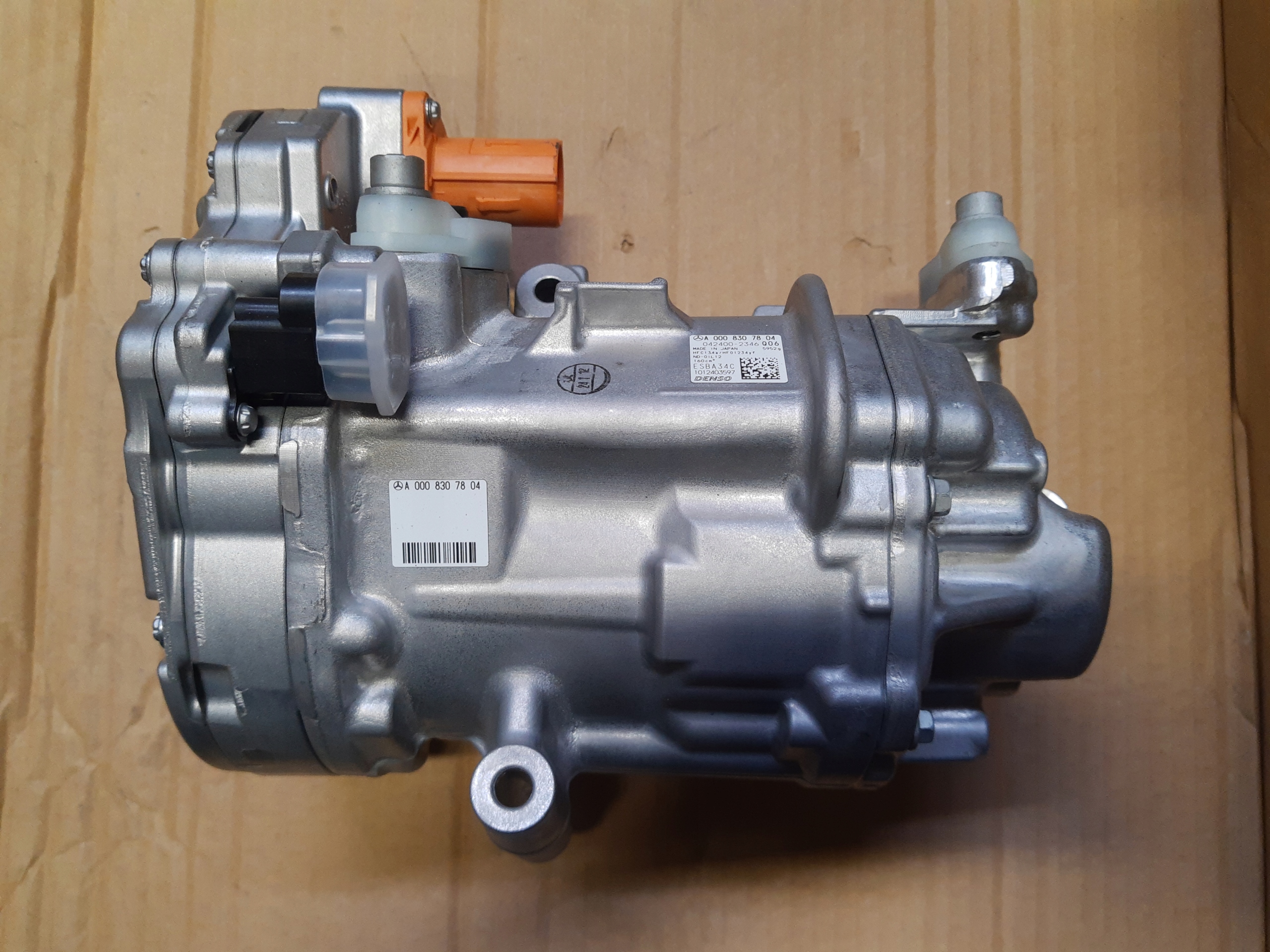 MERCEDES EQC W293 SPRINTER W907 SPRĘŻARKA KLIMATYZACJI KOMPRESOR POMPA ...