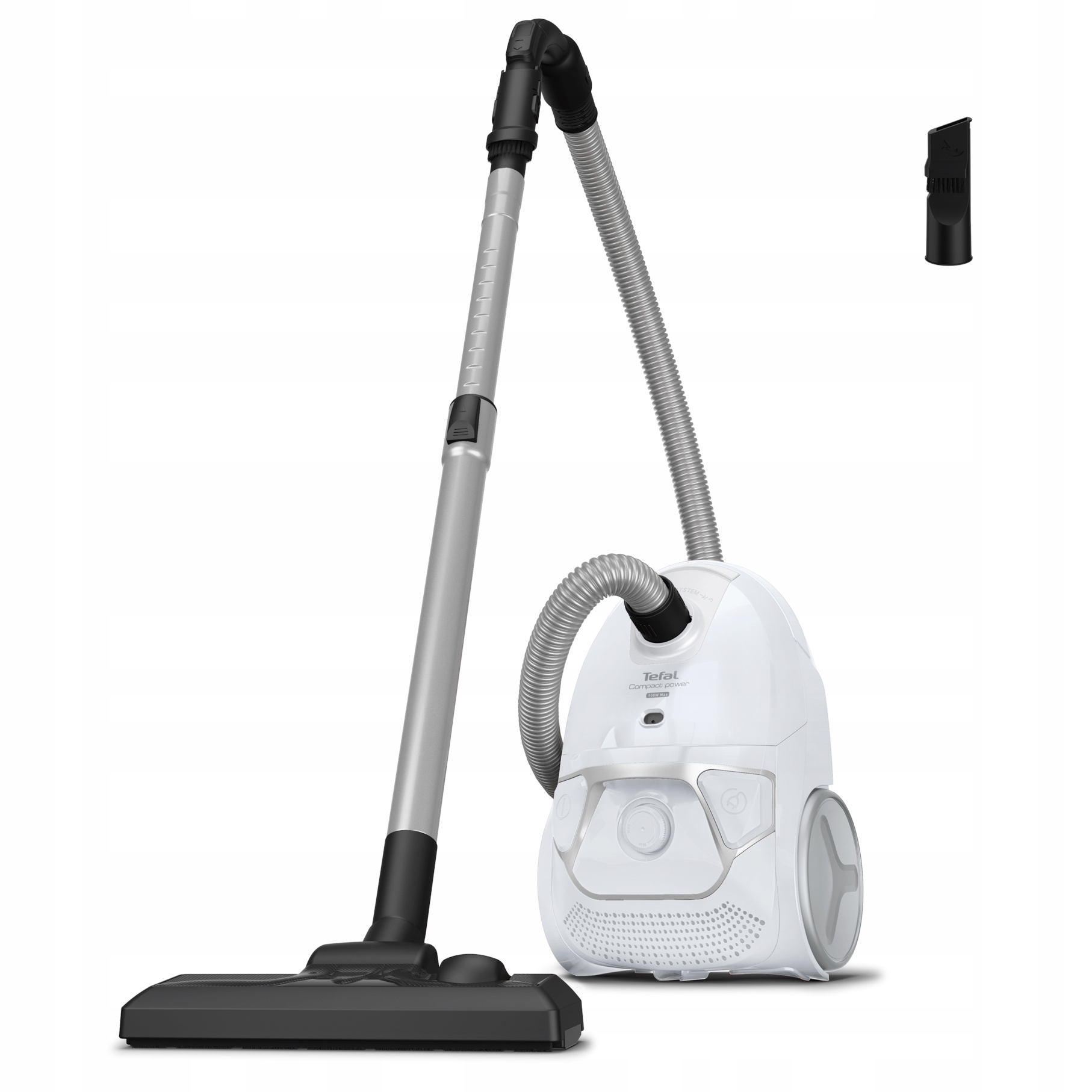 Odkurzacz tradycyjny workowy Tefal Compact Power TW3927 750W mocny ...