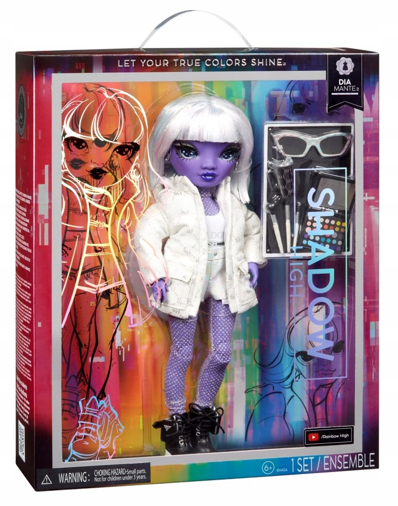 RAINBOW HIGH SHADOW DOLL LALKA DIA MANTE 13880925723 - Allegro.pl RAINBOW HIGH SHADOW DOLL LALKA DIA MANTE 13880925723 - Allegro.pl