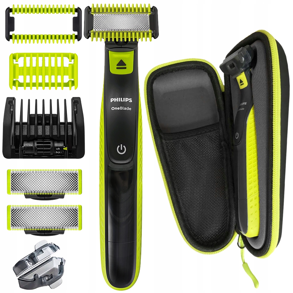 Golarka Philips Maszynka OneBlade 5w1 broda i ciało + Etui - Sklep ...