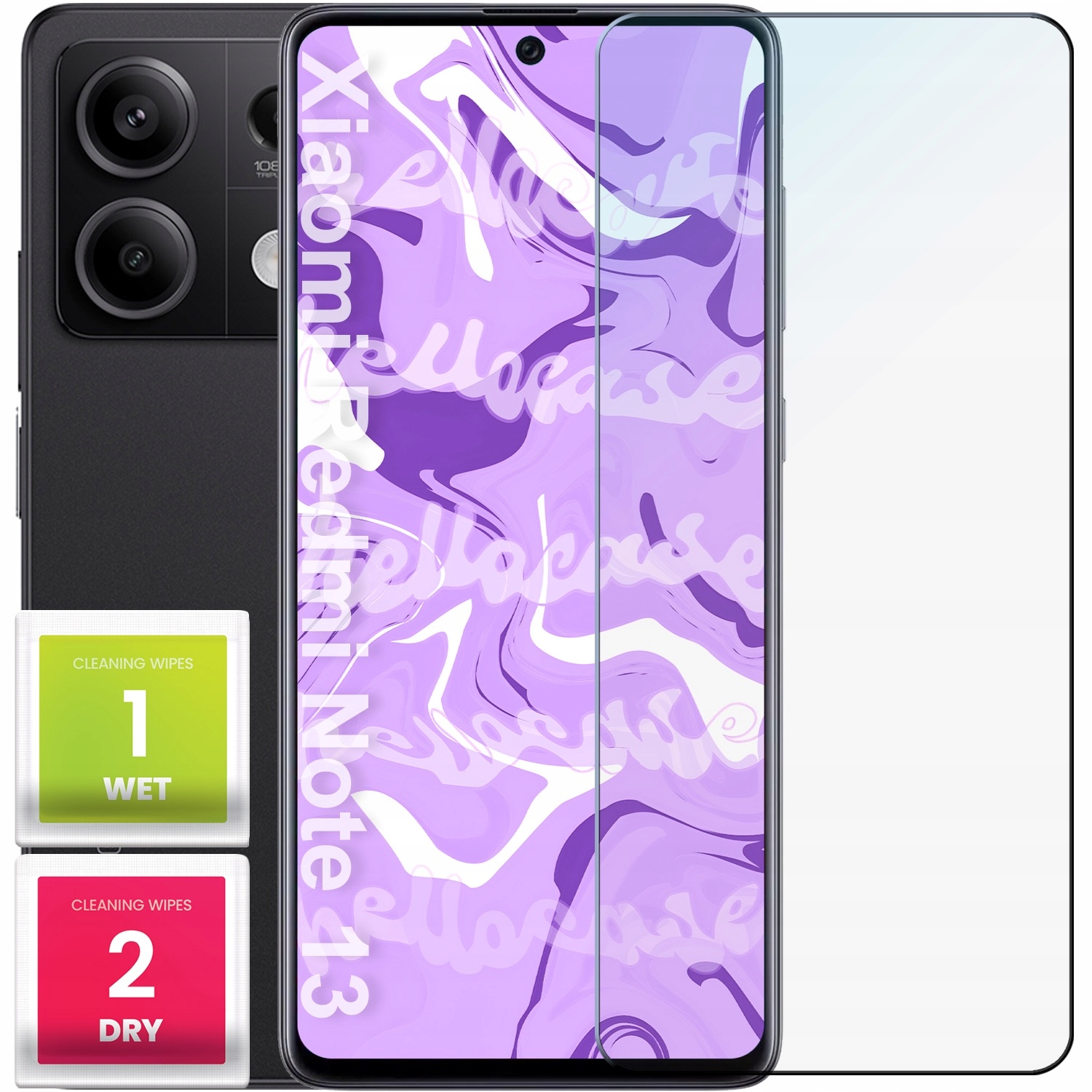 Szkło hartowane Hello Case GLAS1519 do Xiaomi Redmi Note 13 4G/13 5G/13 Pro 4G - Sklep, Opinie ...