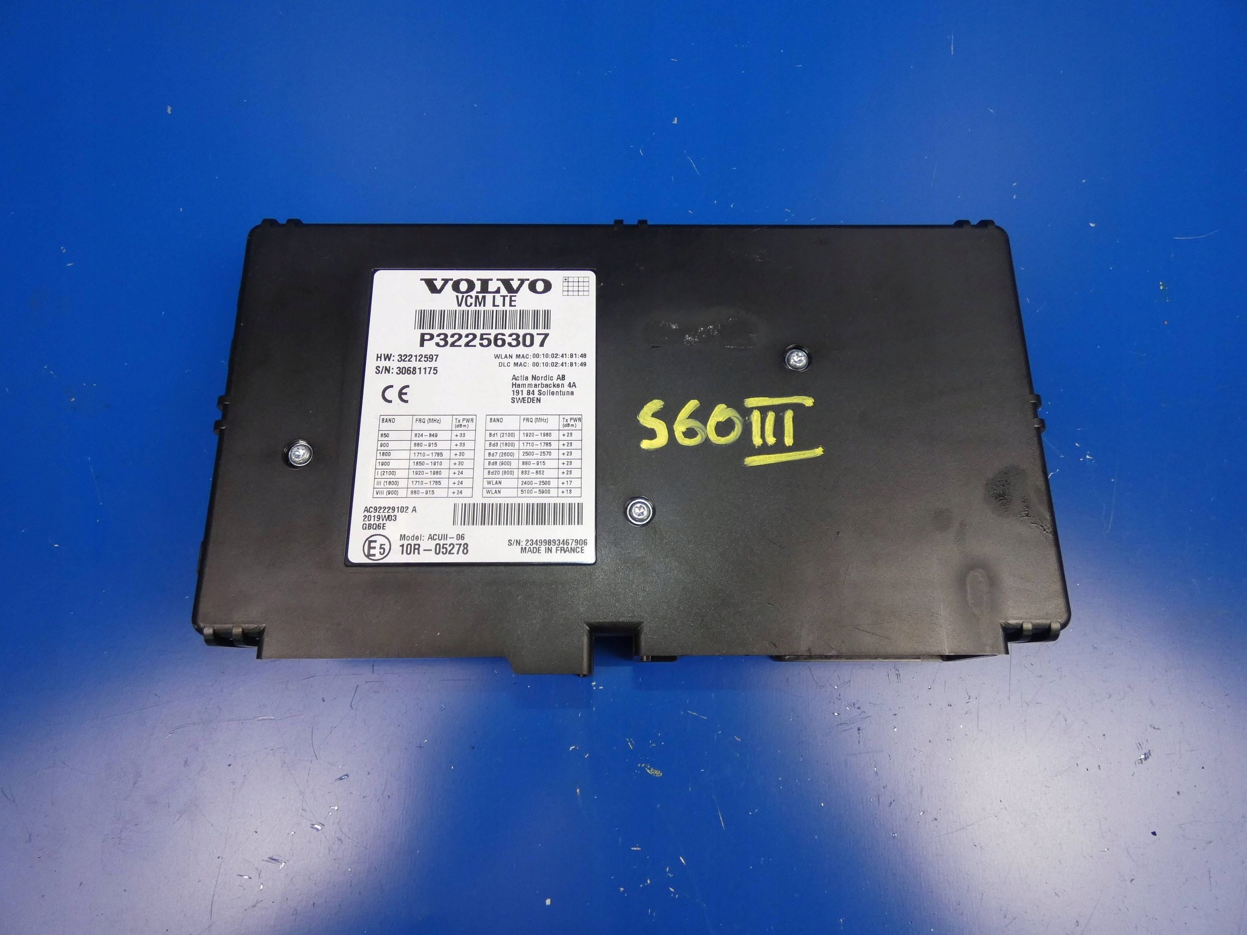 Vcm Volvo Xc60 - Niska cena na Allegro