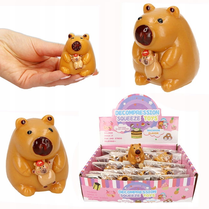 GNIOTEK SQUISHY MOCHI CAPYBARA KAPIBARA 24SZT (5907348804596) • Cena ...