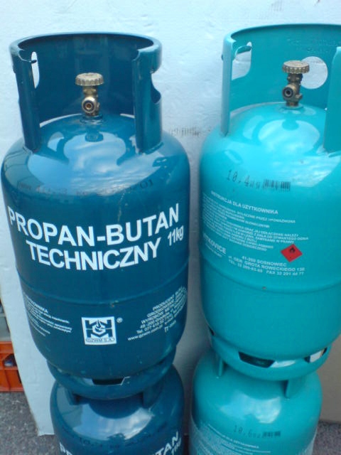 Butle butla gazowa 11 kg propan-butan • Cena, Opinie - Allegro