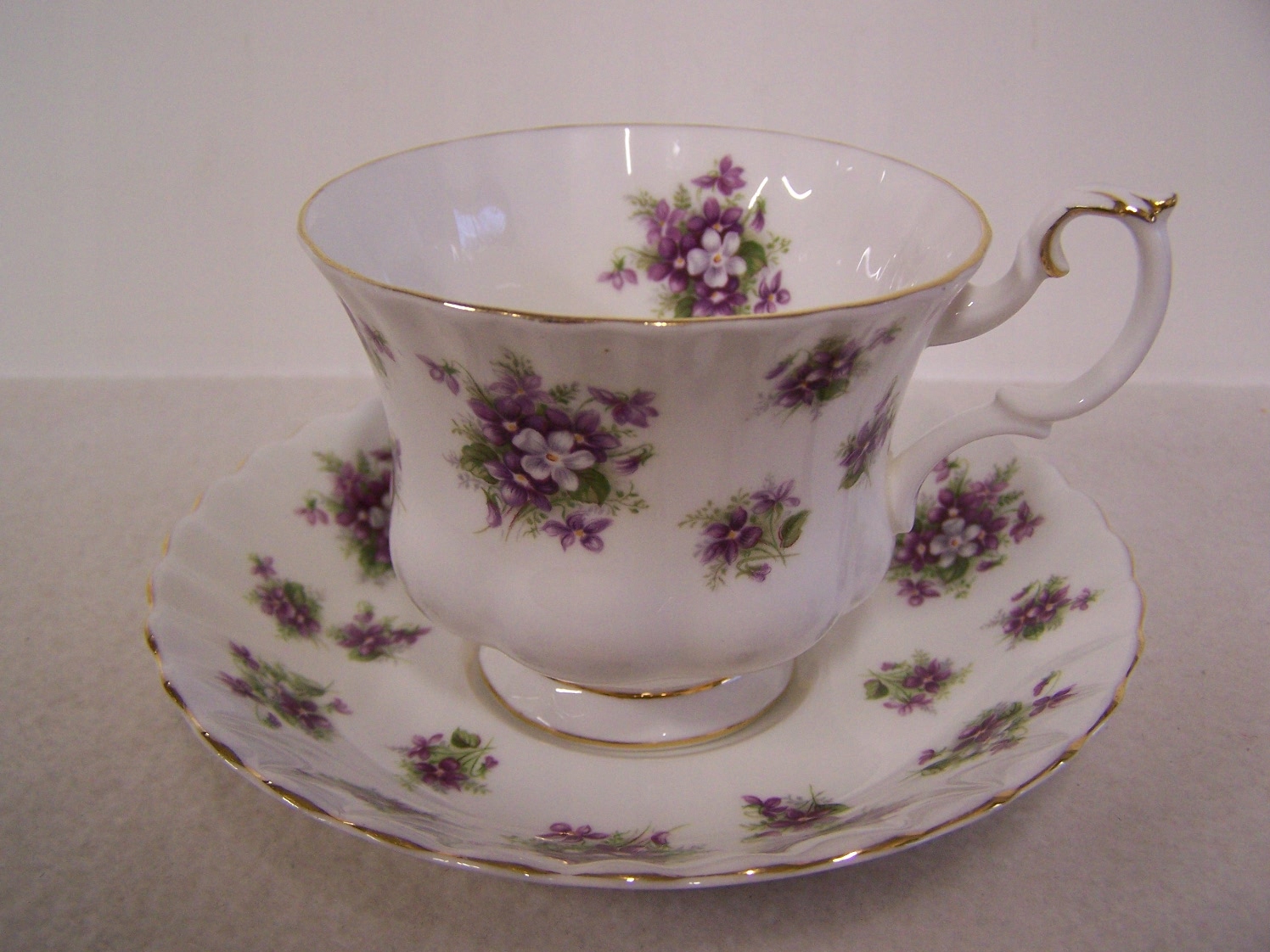 Filiżanka __słodki fiolet fiołków ____Royal Albert • Cena, Opinie ...