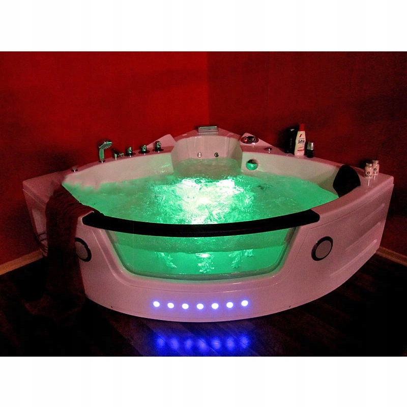 Wanna Z Hydromasażem Orino 632A 152X152 Cm - Hydrosan | Sklep EMPIK.COM