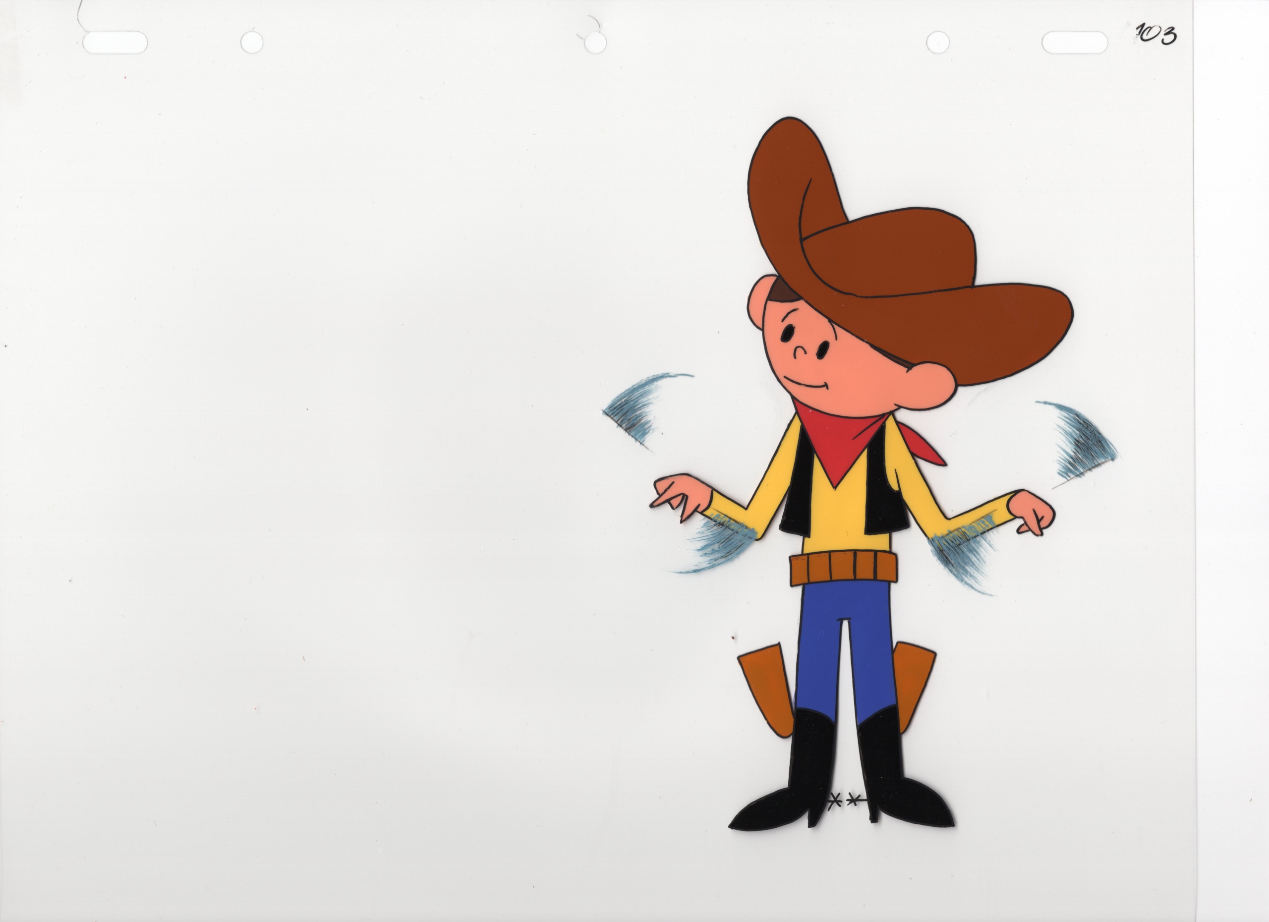 Folia animacyjna z bajki “Bolek i Lolek na Dzikim Zachodzie ...