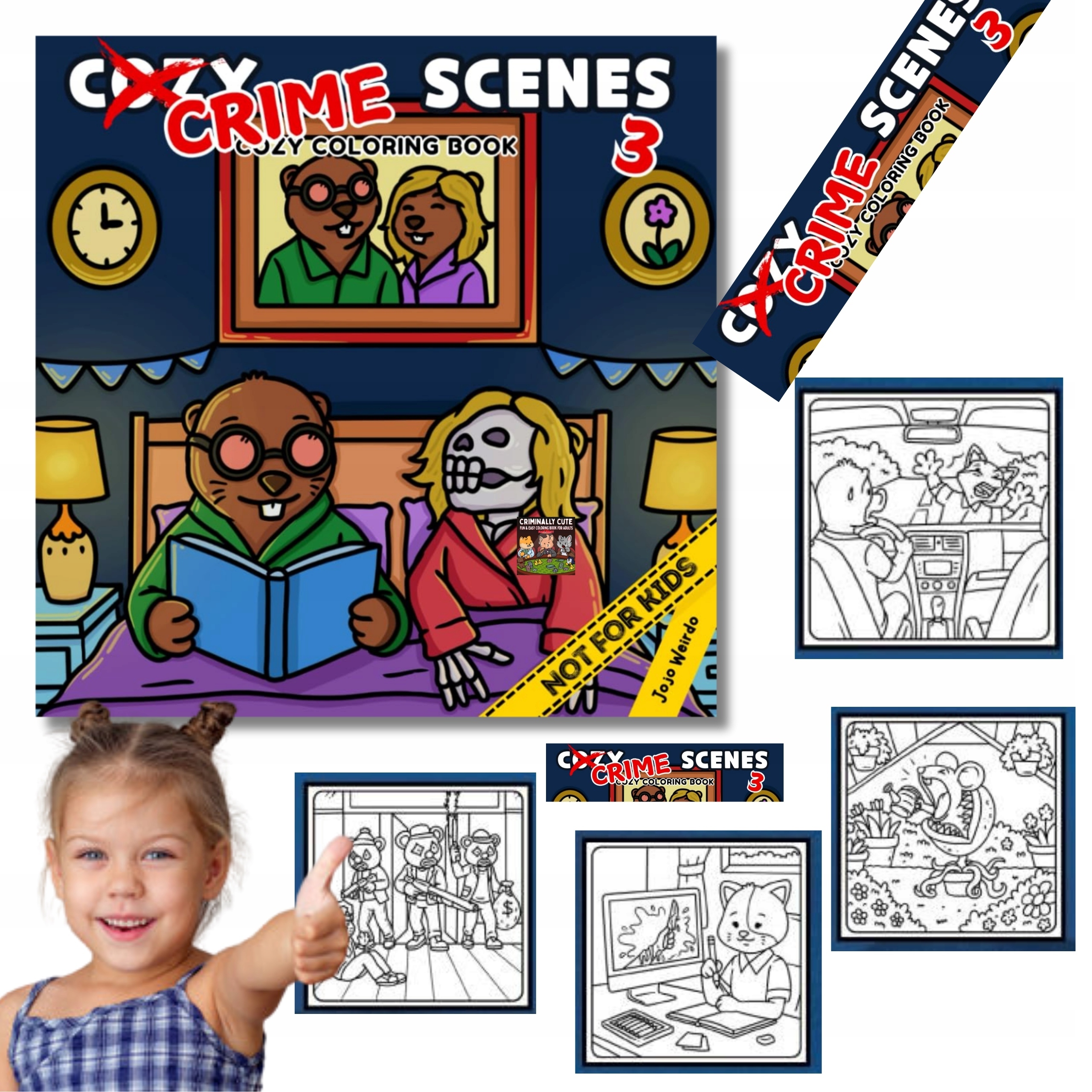 Crime Scene Coloring - Niska cena na Allegro