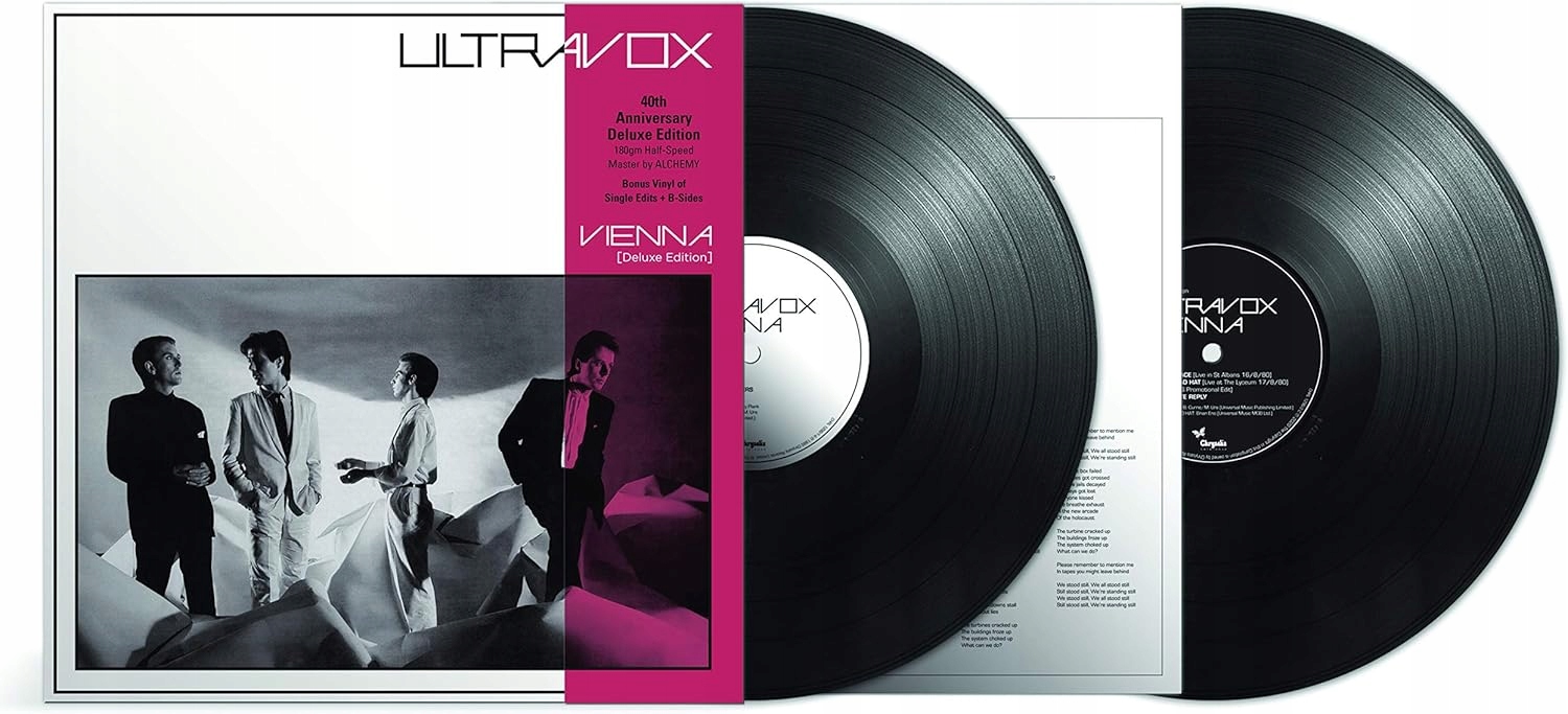 ULTRAVOX - VIENNA - DELUXE EDITION - 40TH ANNIVERSARY [ 2xLP ] WINYL FOLIA 17597674726 - Sklepy ...