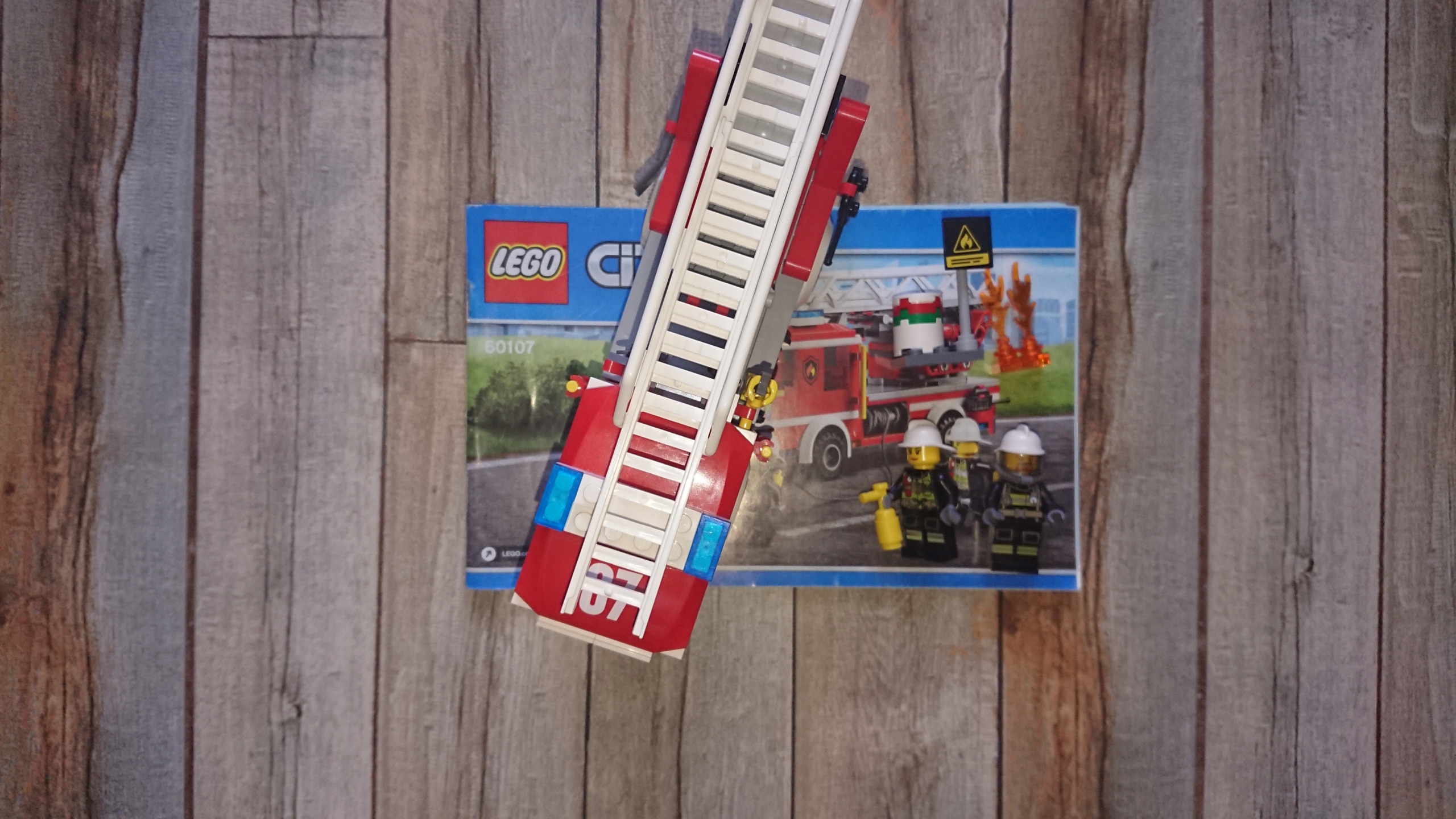 Lego 60107 City Fire Ladder Truck | Ksawerów | Kup teraz na Allegro ...