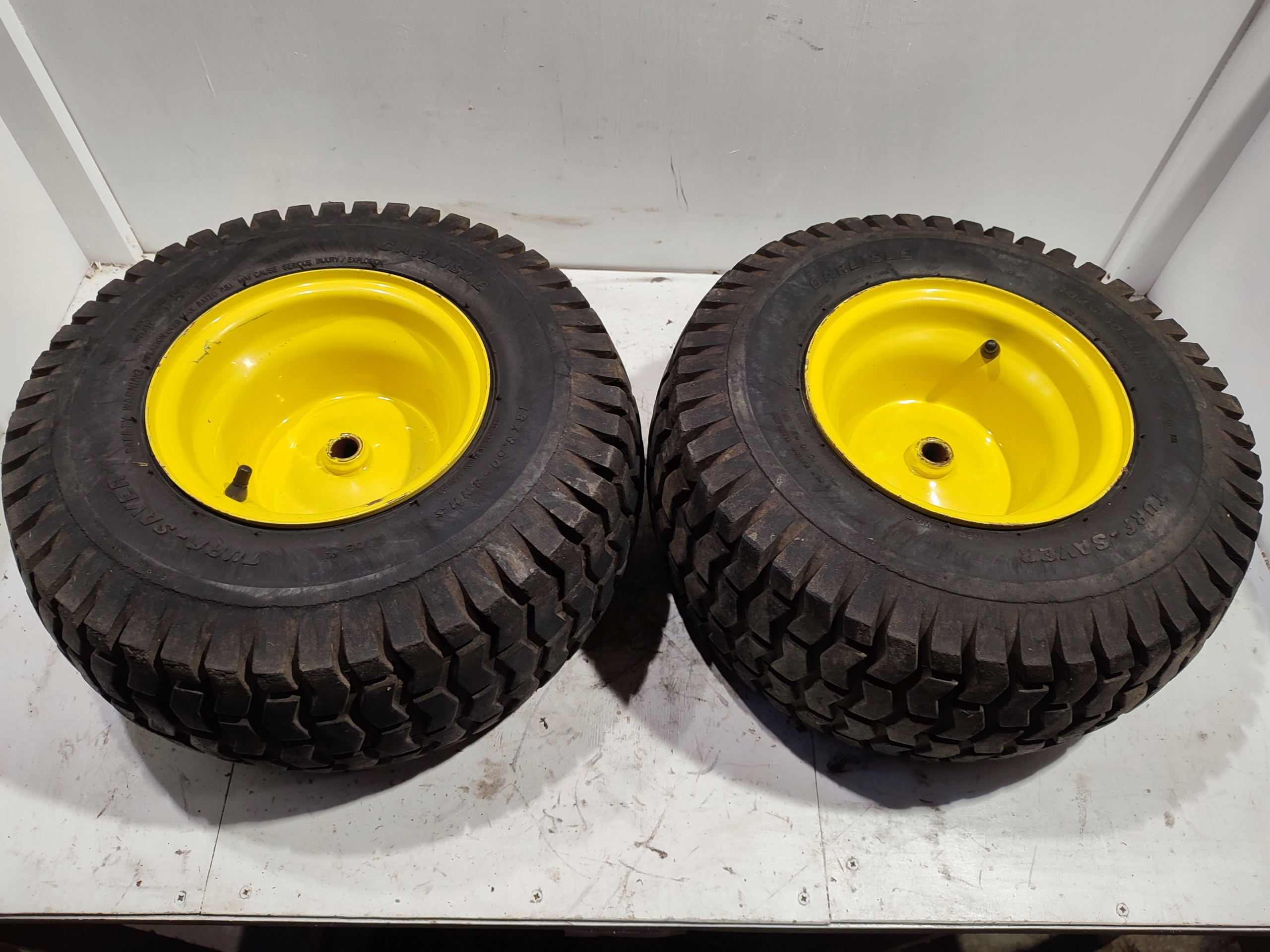 Koło 18x8.50-8 John Deer X155R tylne traktorek kosiarka koła wóżek przyczep (0) • Cena, Opinie ...