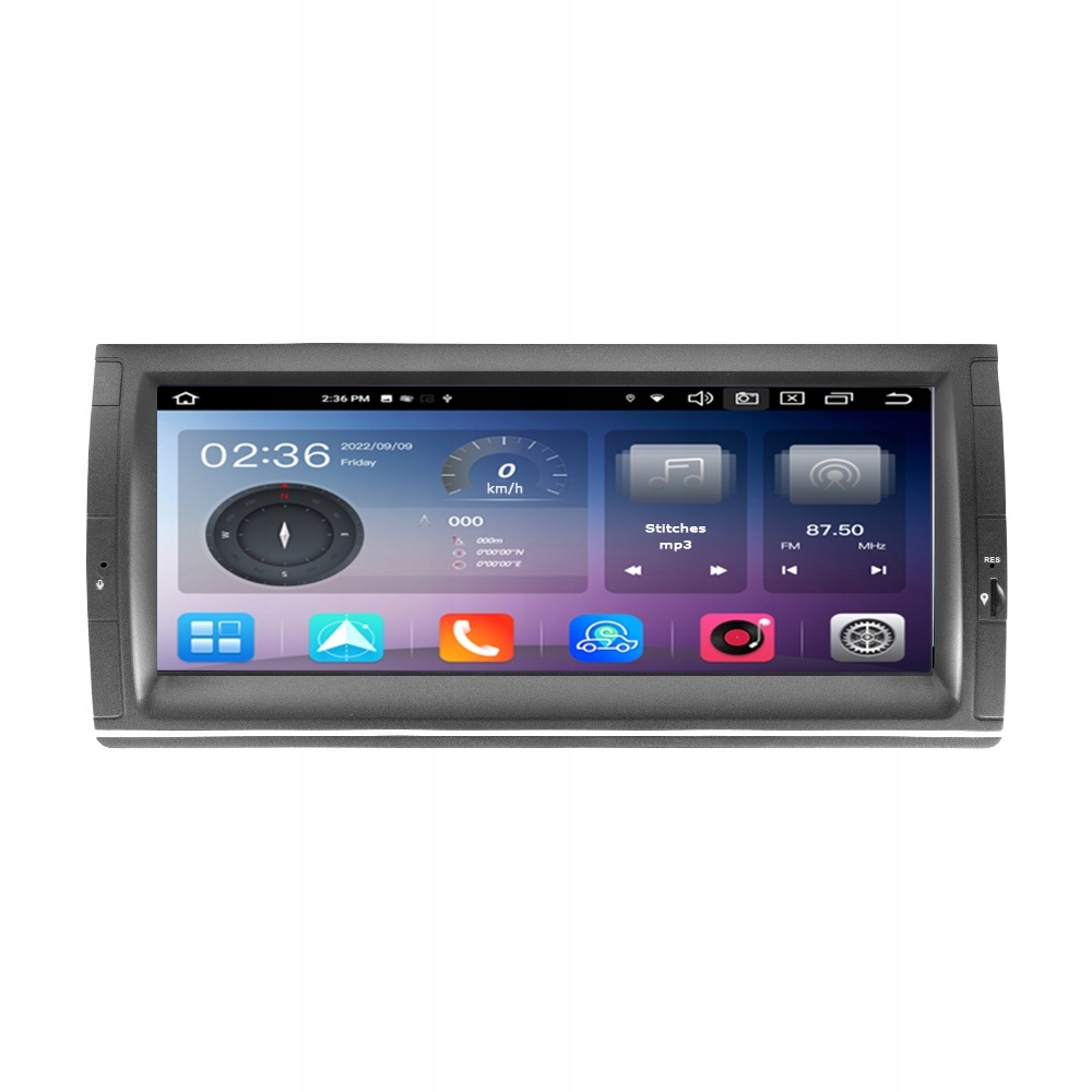 Radio FM RDS DAB+ Opcja Android GPS Nawigacja WiFi 4G USB MP3 BMW X5 ...