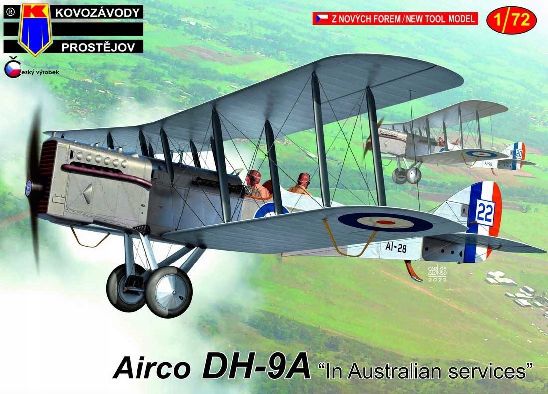 KPM0316 1/72 Airco DH-9A 'In Australian Service' • Cena, Opinie • Lotnictwo 14416832458 • Allegro