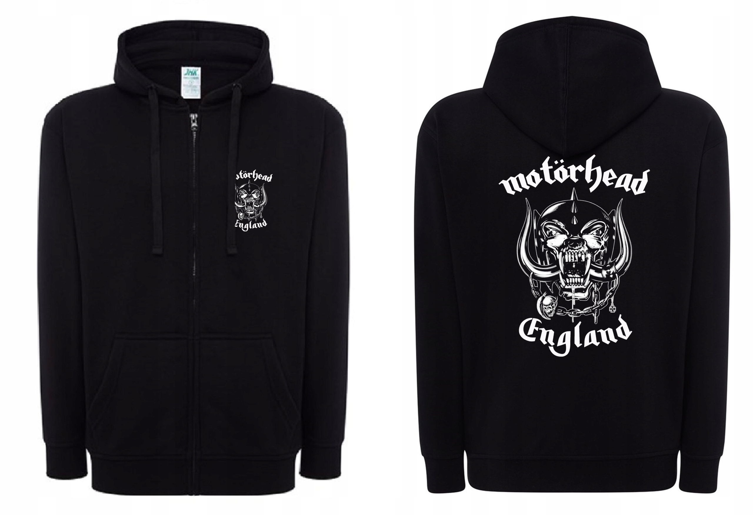 BLUZA Z KAPTUREM MOTORHEAD ENGLAND punk SUWAK NOWA • Cena, Opinie ...