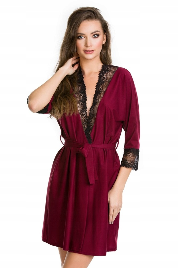 SZLAFROK DAMSKI BURGUND 05093, S-M MEDIOLANO (5901769745148) • Cena ...