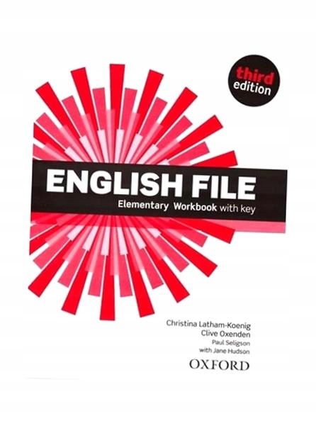 English File. 3rd edition. Elementary Christina Latham-Koenig, Oxenden ...
