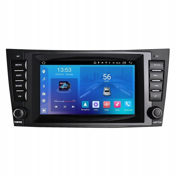 Rádio Android FS2-Pro Benz W211/W209/W219 2/32 CarPlay Android Auto 8 ...