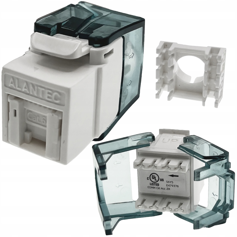 ALANTEC Keystone RJ45 UTP kat.6 beznarzędziowy PoE Mediabox - Sklep ...