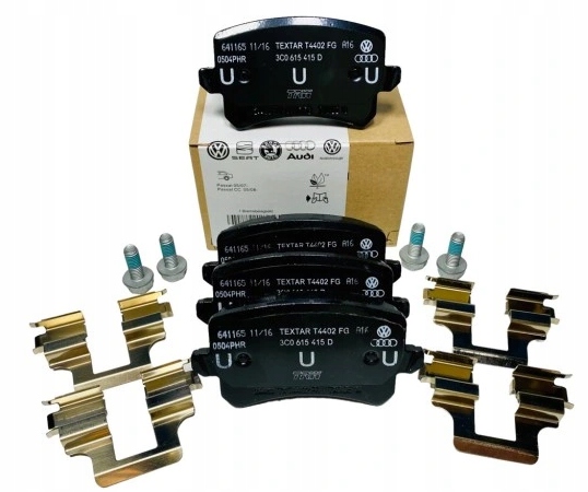 3AA698451 ТОРМОЗНЫЕ КОЛОДКИ ЗАДНИЕ ОРИГИНАЛЬНЫЕ AUDI VW AG купить на ...