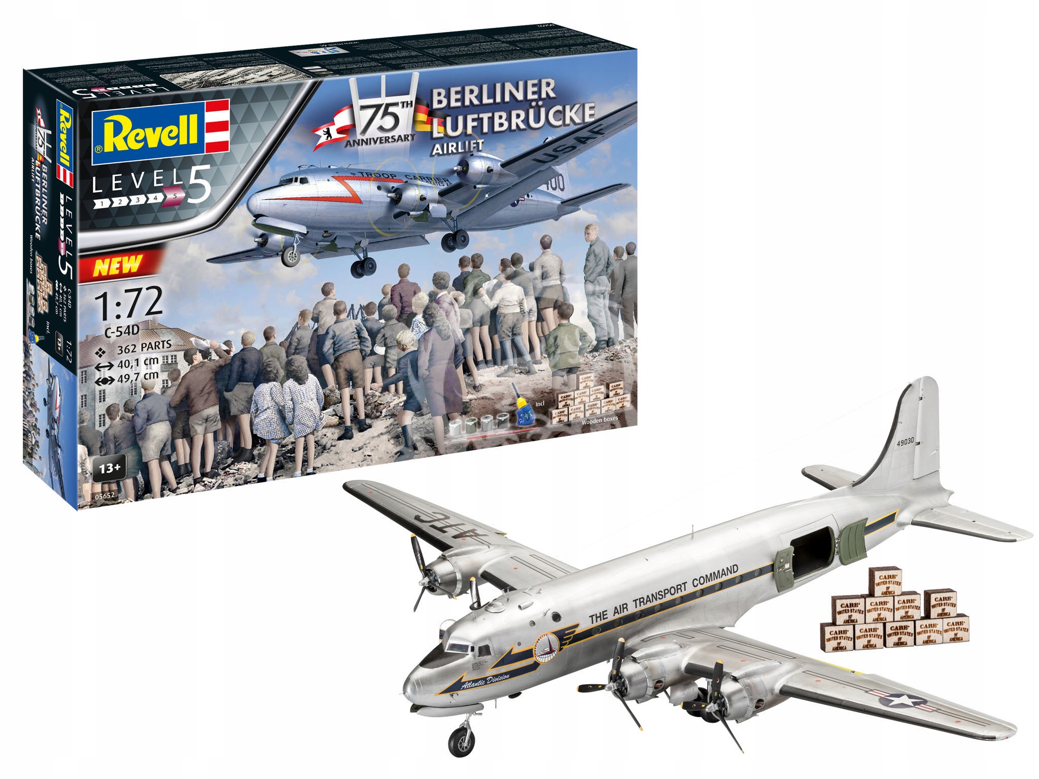 Douglas DC-4 - 75th Anniversary Berliner Luftbrucke Revell 05652 skala ...