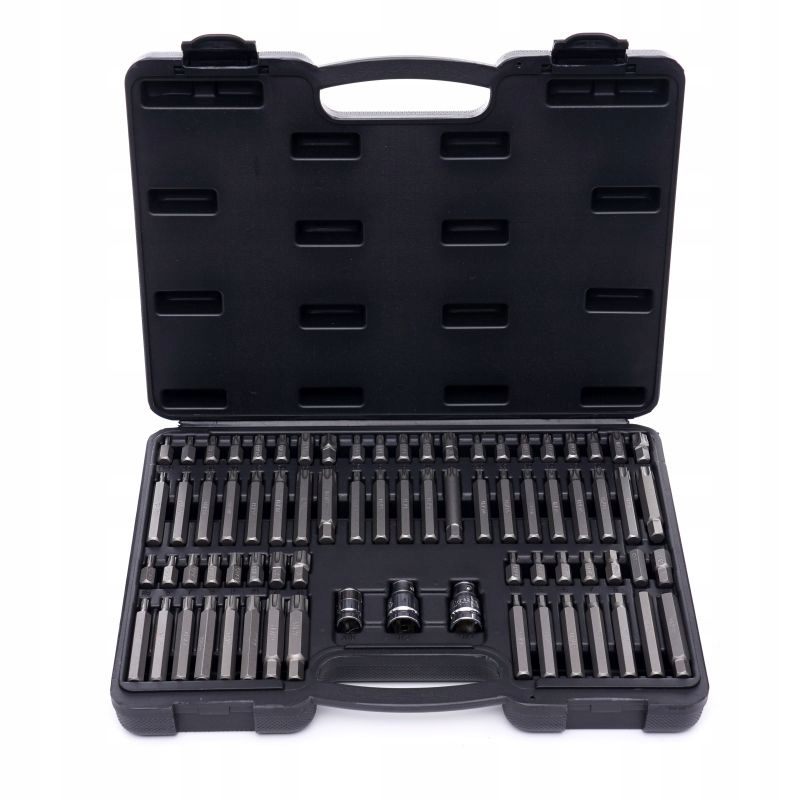 ZESTAW BITÓW KOŃCÓWEK TORX 75 ELEMENTÓW WALIZKA (5903957000862) • Cena, Opinie 16471122229 • Allegro