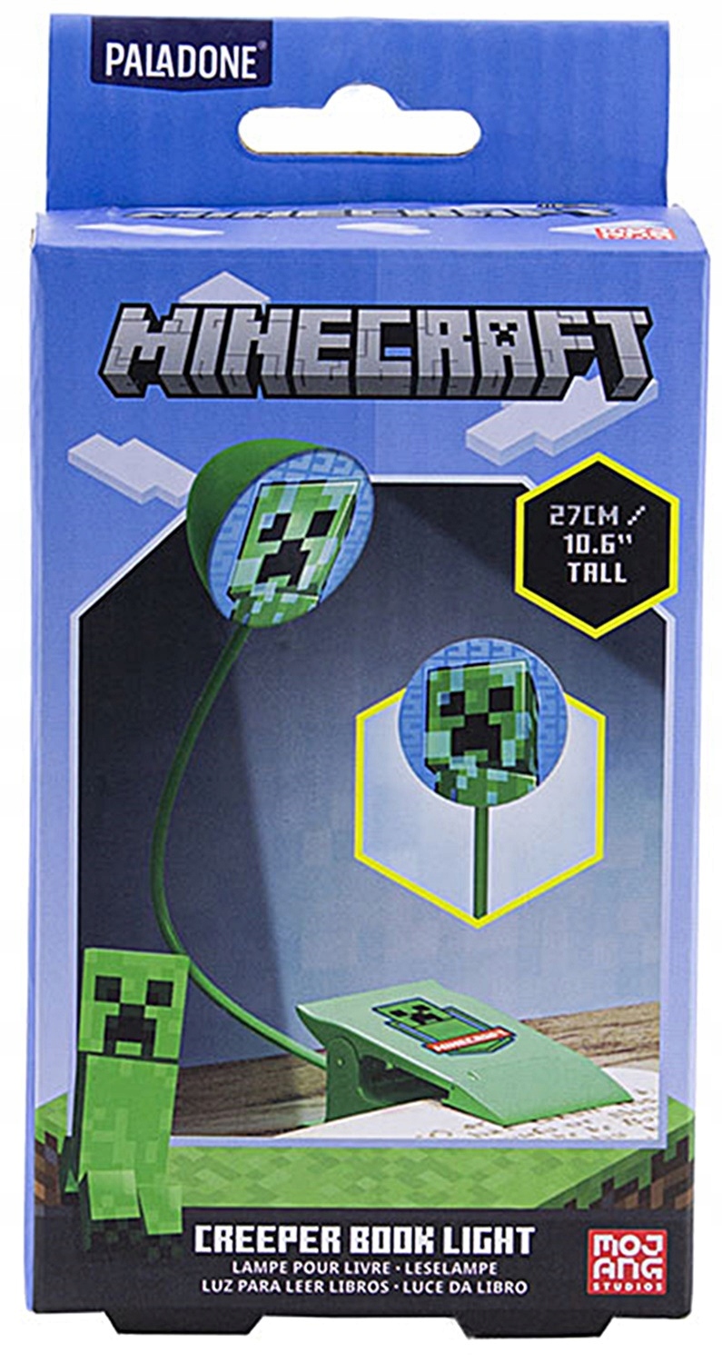 ORYGINALNA LAMPKA / MINECRAFT CREEPER Z KLIPSEM 18091890327 - Sklepy ...