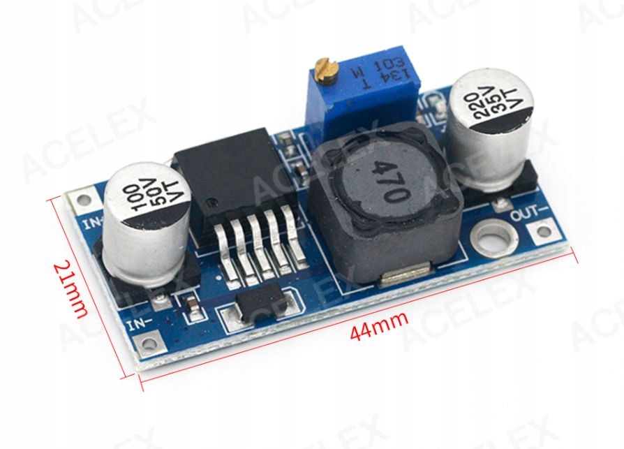 Przetwornica LM2596S step-down 1,5-35V 3A DC-DC - Sklep, Opinie, Cena w ...